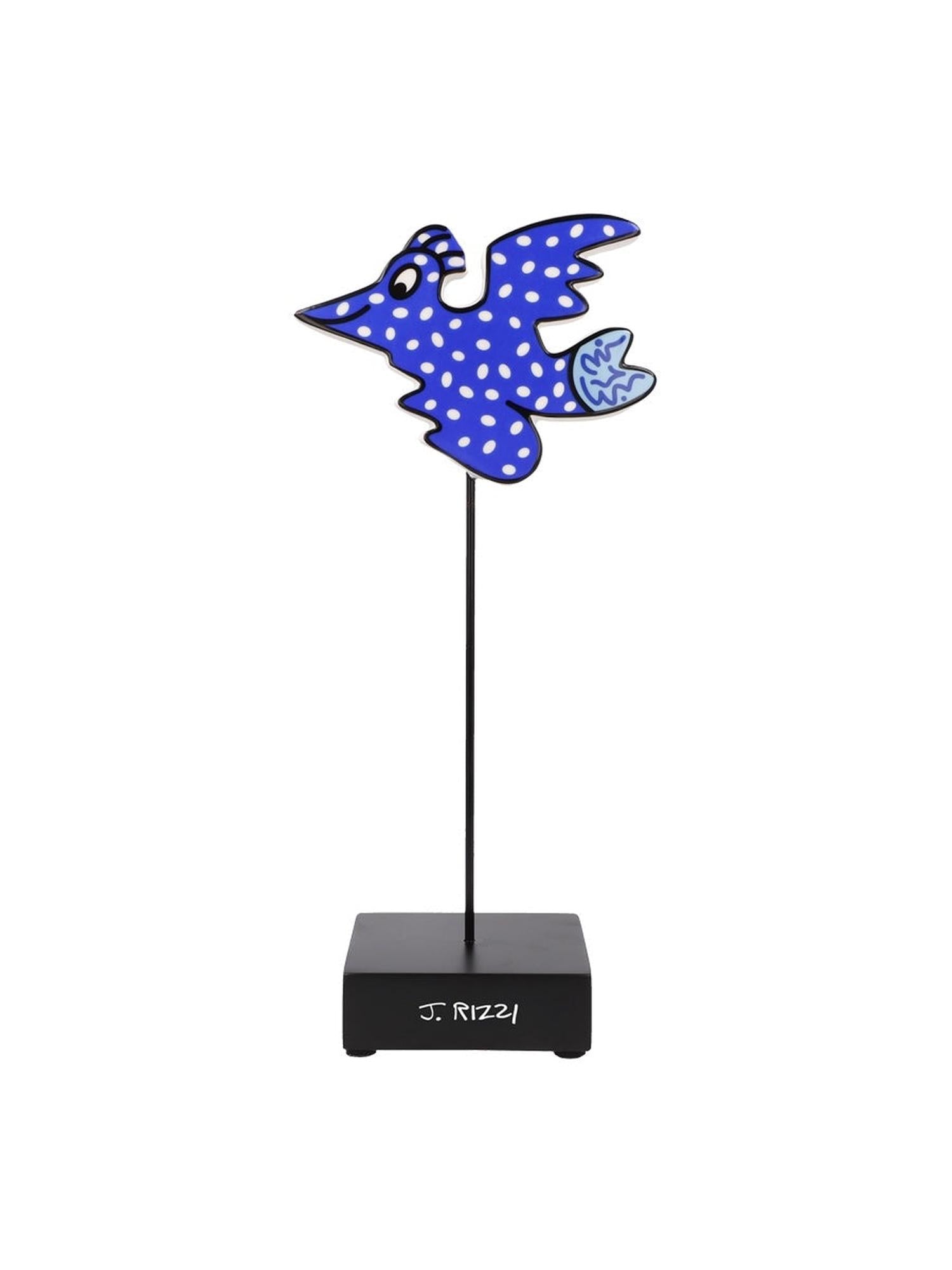 Goebel - Bird Blue Figure - James Rizzi Collection – nowshopfun